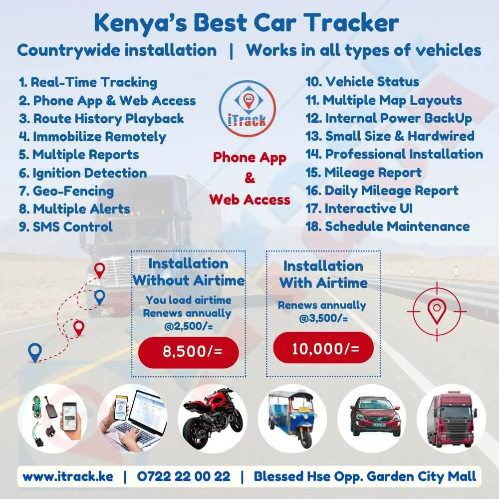 Car Tracker GPS Anti-Theft in Kenya – Installation with Phone App